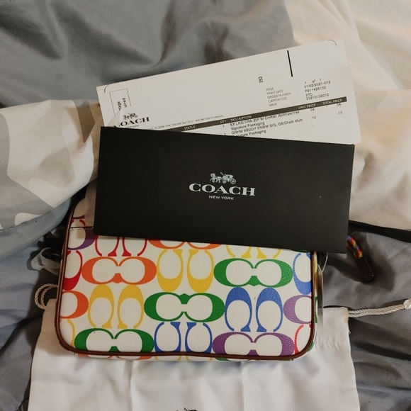 Coach | Bags | Authentic Coach Crossbody Pride Purse | Poshmark